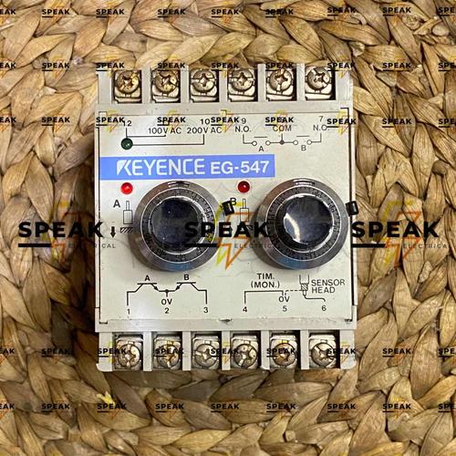 Jual TRANSMITTER CONTROLLER PROXIMITY KEYENCE EG-547 100-200 Vac ...