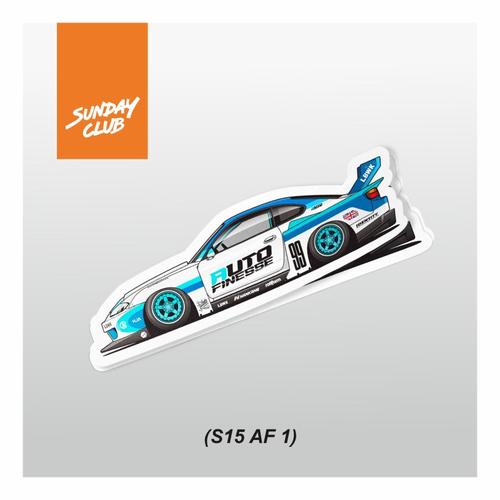 Jual Sunday Club - Sticker Satuan mobil LBWK Nissan Silvia S15 Auto ...