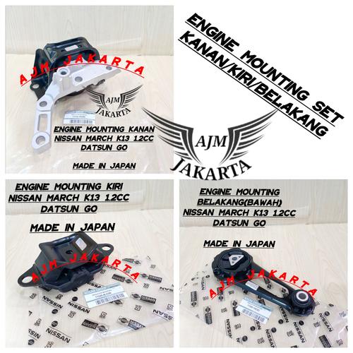 Jual Engine mounting set nissan march k13 1.2cc datsun go original ...