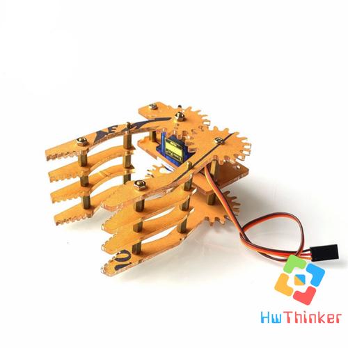 Jual Robot Gripper Claw Capit Grabber Mechanical Steering Gear Arm Jari ...