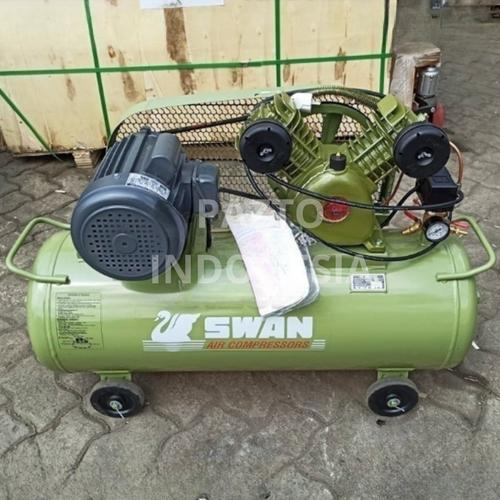 Jual Swan Air Compressor 2 HP + Dinamo Full Tembaga 3 HP 3HP Kompresor ...