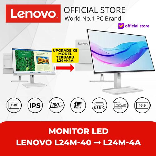 Promo MONITOR LED LENOVO L24M-40 IPS 1080P FHD HDMI X1 USB-C 75W ...
