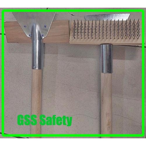 Jual IMPA 510630 Wire Deck Brush and Scrapper / Sikat Kawat Gagang Kayu ...