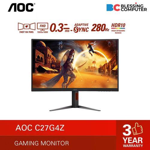 Promo Monitor AOC C27G4Z/70 27 GAMING FHD 280Hz 0.3ms Cicil 0% 3x - Kota Denpasar - Blessing ...