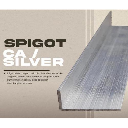Jual Spigot Aluminium / Bracket ACP / Siku Aluminium 10x20x1mm ...