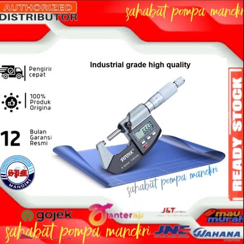 Jual Micrometer 0.001mm SYNTEK Digital Micro meter micrometer 0-25mm ...