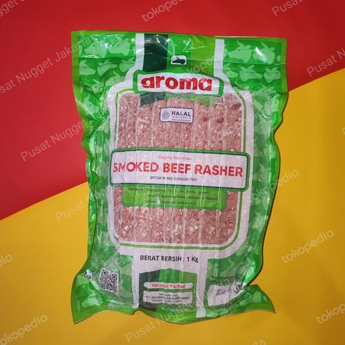 Jual Smoked beef rasher 1 kg AROMA - Jakarta Barat - Pusat nugget ...