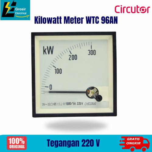 Jual Kilowatt Meter WTC 96AN - 220V Circutor - Jakarta Pusat - grosir ...