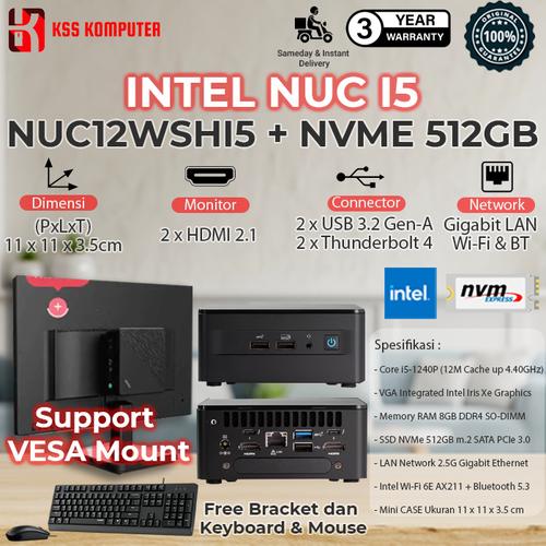 Jual Mini PC / Intel NUC Core i5 Terbaru SSD Garansi Resmi Siap Pakai ...