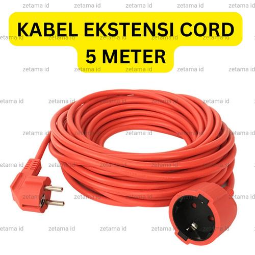 Jual Kabel Ekstensi 5 Meter Kabel Roll 5m Sambungan Kabel Panjang ...