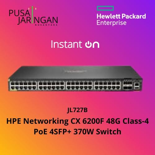 Jual Aruba 6200F 48G Class4 PoE 4SFP+ 370W Switch [JL727B] - Jakarta ...