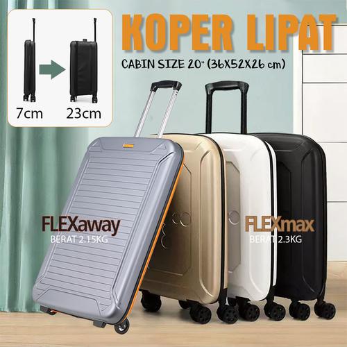 Promo Koper Kabin Lipat Tipis Ringan, Cabin Foldable Luggage ...