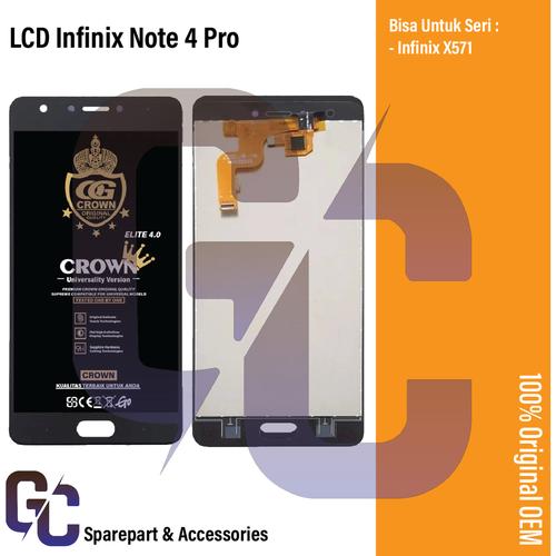 Jual LCD TOUCHSCREEN INFINIX NOTE 4 PRO / X571 FULLSET ORIGINAL ...