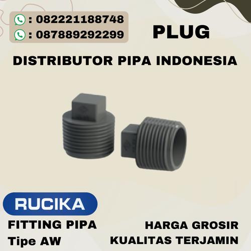 Jual Fitting Pipa Rucika Plug Type AW - 1/2" - Jakarta Utara - Pusat ...