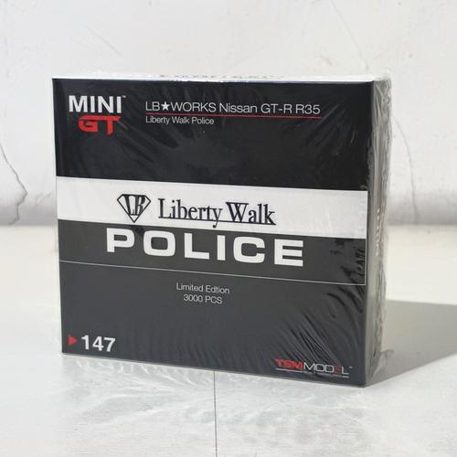Jual Mini GT 147 LB*Works Nissan GT-R R35 Liberty Walk Police - Kota ...