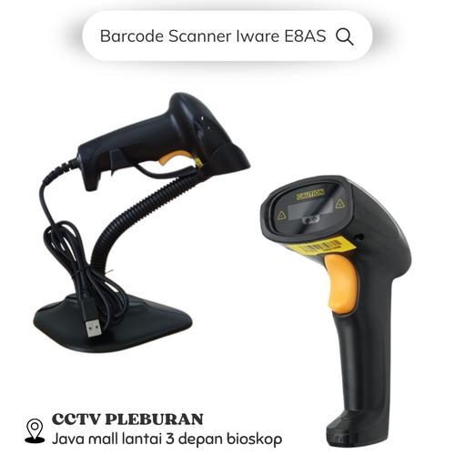 Jual IWARE Barcode Scanner E8AS AUTO SENSE 1D USB + Stand BS-E8AS ...