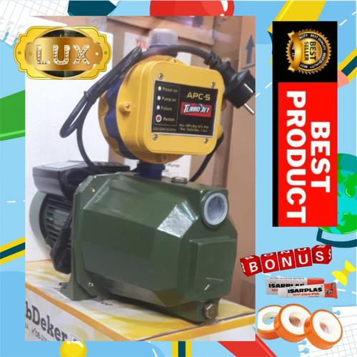 Jual GARANSI Pompa air semi jet pump 250 DAB jet-250 watt Daya Hisap 11 Mtr Khusus Dorong 50 ...