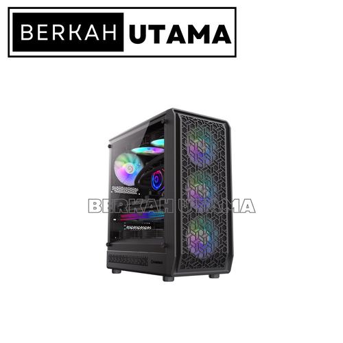 Jual CASING GAMEMAX FORGE MB + 4 FAN ARGB M-ATX GAMING CASE - Kota ...