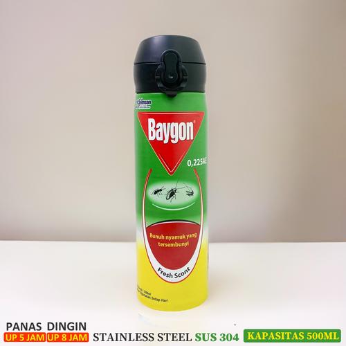 Jual TUMBLER GIFT UNIK DESIGN BAYGON HIT KAPASITAS 400ML - TERMOS ...