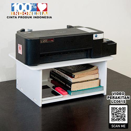 Promo Rak Printer Tempat Penyimpanan Serbaguna Bahan MDF - LC061S ...