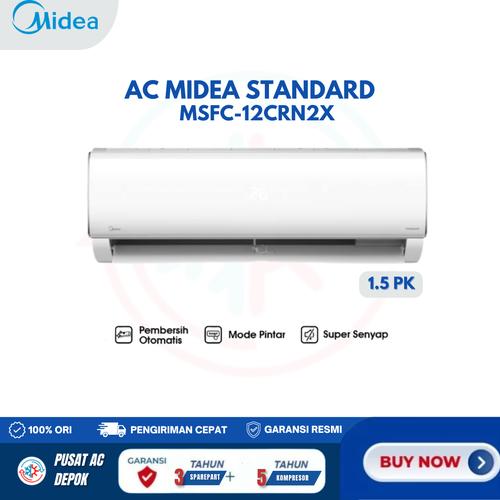 Jual AC Midea 1.5 PK Standard Series MSFC-12CRN2X - Kota Depok - Pusat AC Depok | Tokopedia