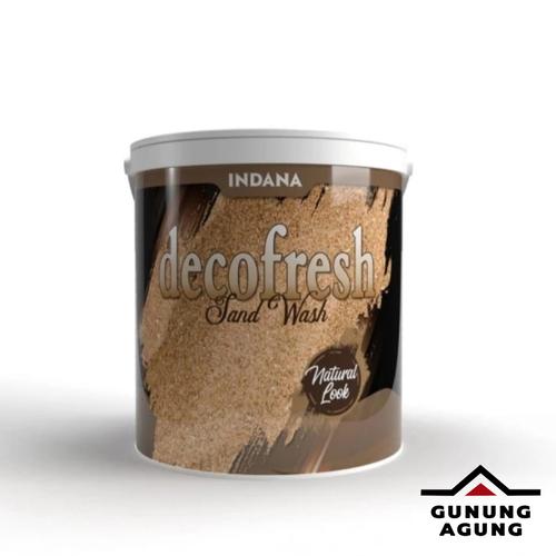 Jual Cat Tekstur Pasir / Texture Decofresh Sand Wash Indana 4 Kg - SW01 ...