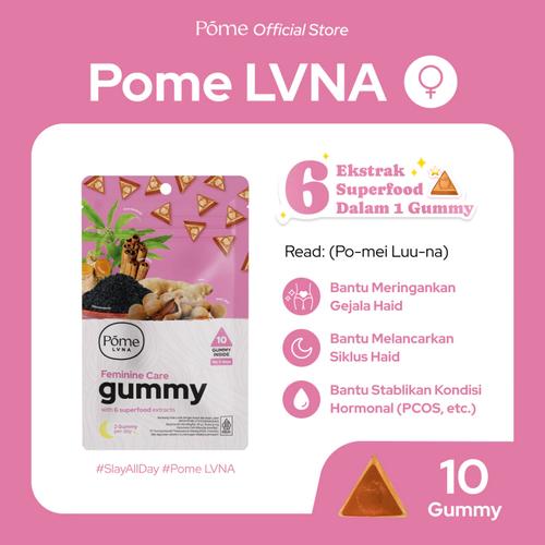 Promo POME LVNA FEMININE CARE GUMMY - 10 GUMMY | Feminine Care Gummy ...
