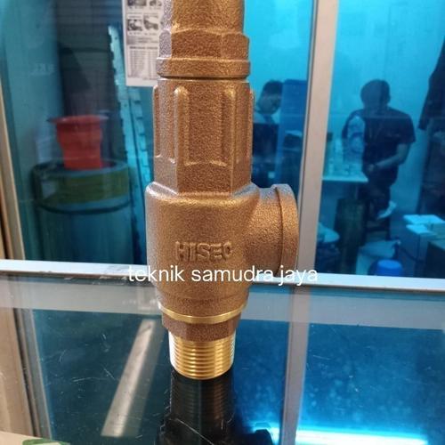 Jual safety valve kuningan HISEC 2" IN DN 50 10 bar (10 kg ) - Jakarta ...