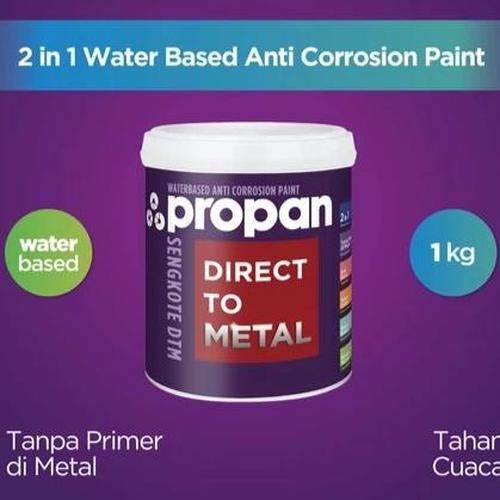 Jual CAT KHUSUS SENG/METAL/BESI GALVANIS ANTI KARAT PROPAN SENGKOTE DTM ...