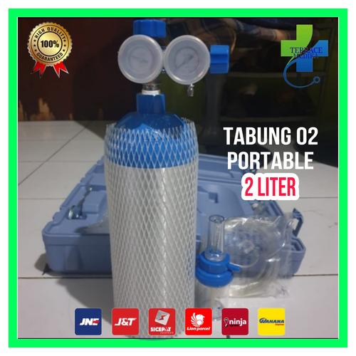 Jual TABUNG OKSIGEN PORTABLE O2 2LITER / Oksigen portable 2L - Jakarta Timur - Terrace Medika ...