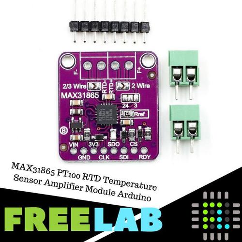 Jual MAX31865 PT100 RTD Temperature Sensor Amplifier Module Arduino ...