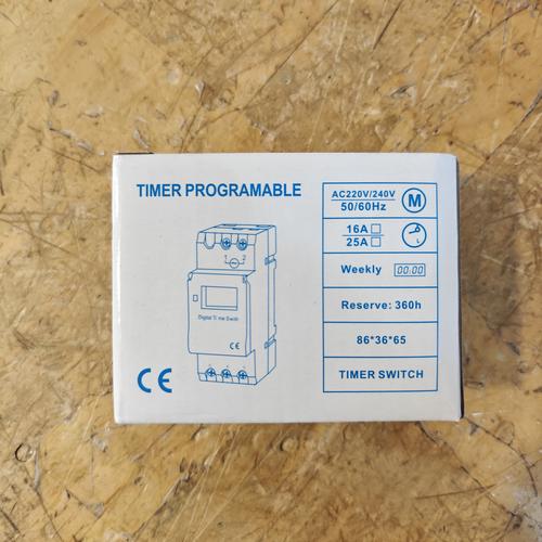 Jual Programmable Time Switch THC15A 220V Relay Waktu Digital THC-15A ...