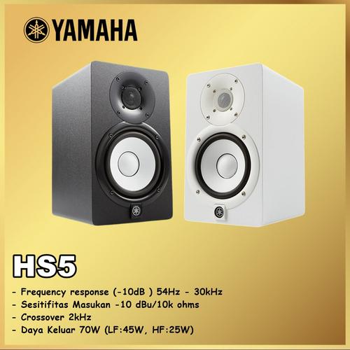 Promo Yamaha HS5 HS5i Powered Speaker Studio Monitor Speaker 5" inch HS ...