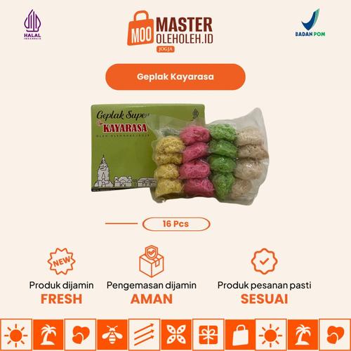 Jual Geplak Kayarasa Isi 16 Kayarasa Bantul Geplak Jogja Gula Kelapa ...