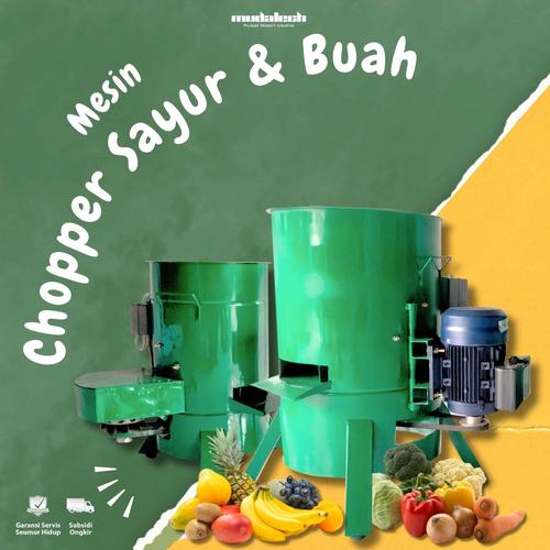 Jual Mesin Chopper Perajang Buah Buahan dan Sayur Pakan Ternak ...