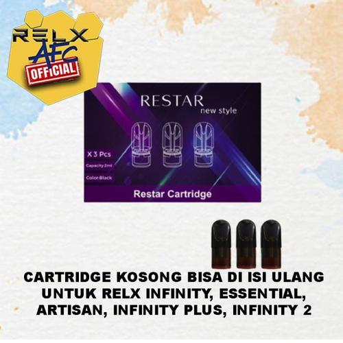 Jual RESTAR Mesh Coil (NEW STYLE) Cartridge Refill RELX Infinity, RELX ...