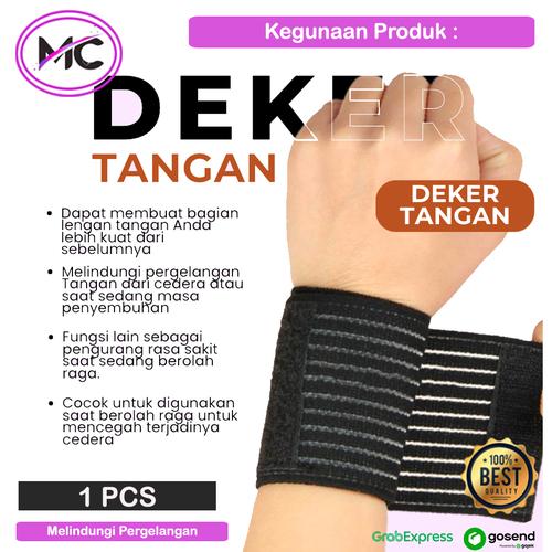 Jual Deker Pergelangan Tangan Cedera Wrist Support Bandage Pengaman ...