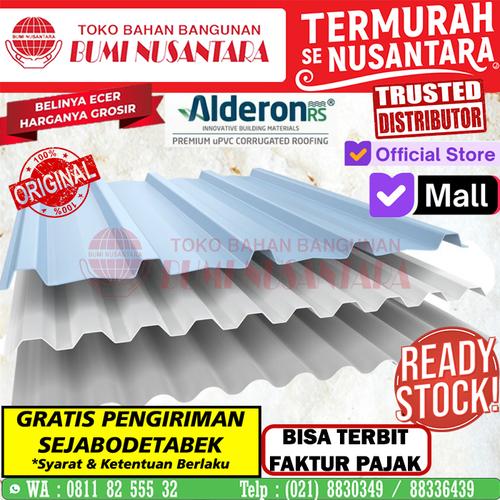 Jual Atap uPVC Single Layer OD 83cm 830 Rooftuff Alderon Trimdeck ...