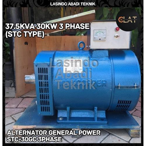 Jual alternator general STC-30GC 30 kw 3 phase 1500 rpm full tembaga STC - 30 GC 30KW - Kota ...