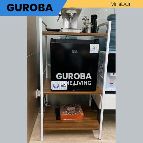 Promo Rak kulkas mini rak minibar - Motif-1, Hitam - Kab. Bekasi ...