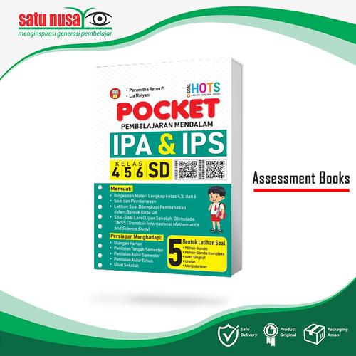 Promo Buku Pocket IPA & IPS Untuk SD Kelas 4, 5, dan 6 - Buku Saku ...