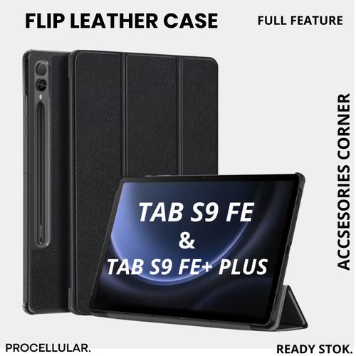 Jual Case Samsung Galaxy TAB S9 FE / TAB S9 FE+ PLUS Flip Book Cover ...