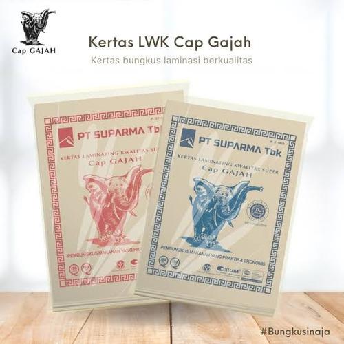 Jual Gajah Ungu/Kertas nasi ukuran besar cap gajah/kertas nasi gajah ...