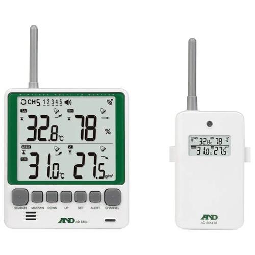 Jual AND AD-5664SET Multi-channel Wireless Environmental Temperature ...
