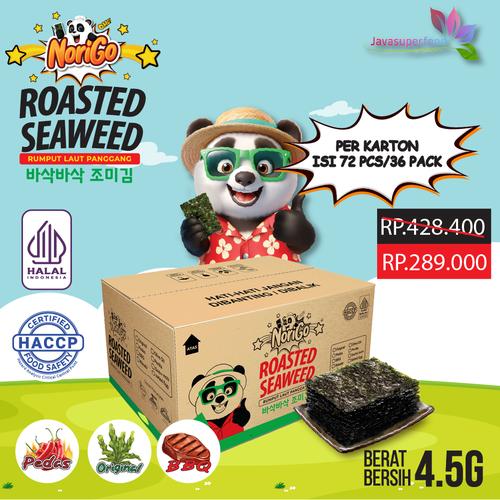 Jual [HALAL] NORIGO DOSIRAK RUMPULT LAUT PANGGANG ROASTED SEAWEED 324GR ...