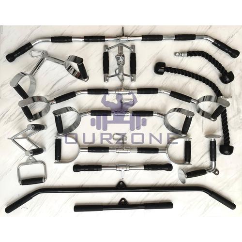 Jual Cable Attachment Grip Handle Bar Besi Pegangan Gym Fitnes Tricep ...