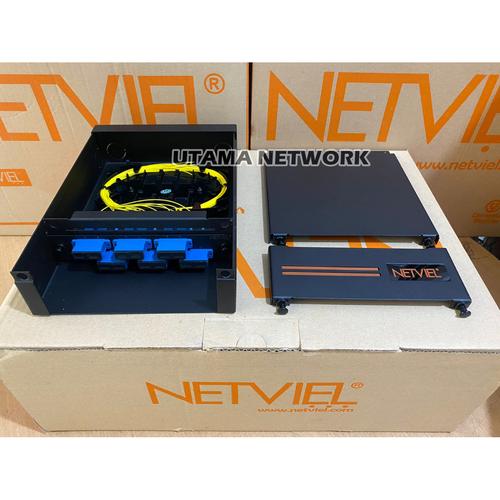 Jual Netviel OTB minibox 12 port SC adapter Singlemode + pigtail SC ...