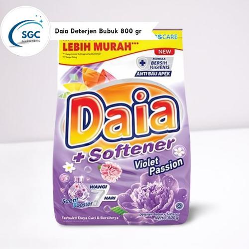Jual Daia Deterjen Bubuk 800 gr - Ungu - Jakarta Timur - SGC CLEANING ...