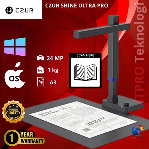 Jual CZUR Shine Ultra PRO - Smart Portable Document Scanner - Book ...