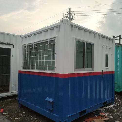 Jual Container Office New 10 feet Lengkap AC (Kontainer kantor 10 ft ...